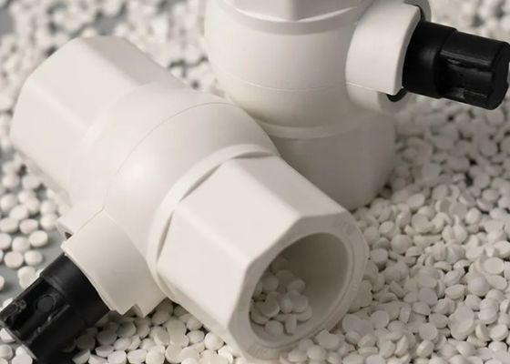 Pvc Pipe Fitting Application Raw Material Plastics Virgin UPVC CPVC ...