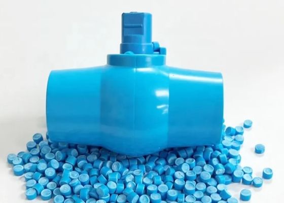 PVC Pipe Fitting Application Raw Material Plastics Virgin UPVC Compound Granules for pipe ...